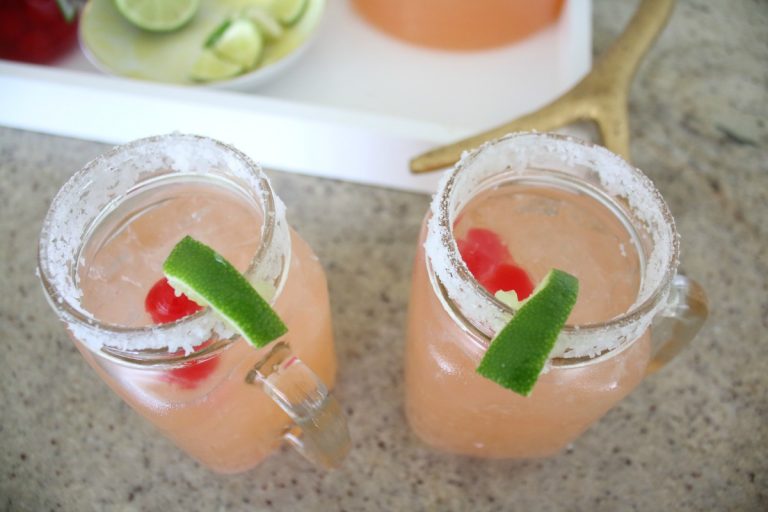Fuzzy Friday: Cherry Beer Margaritas - The OP Life