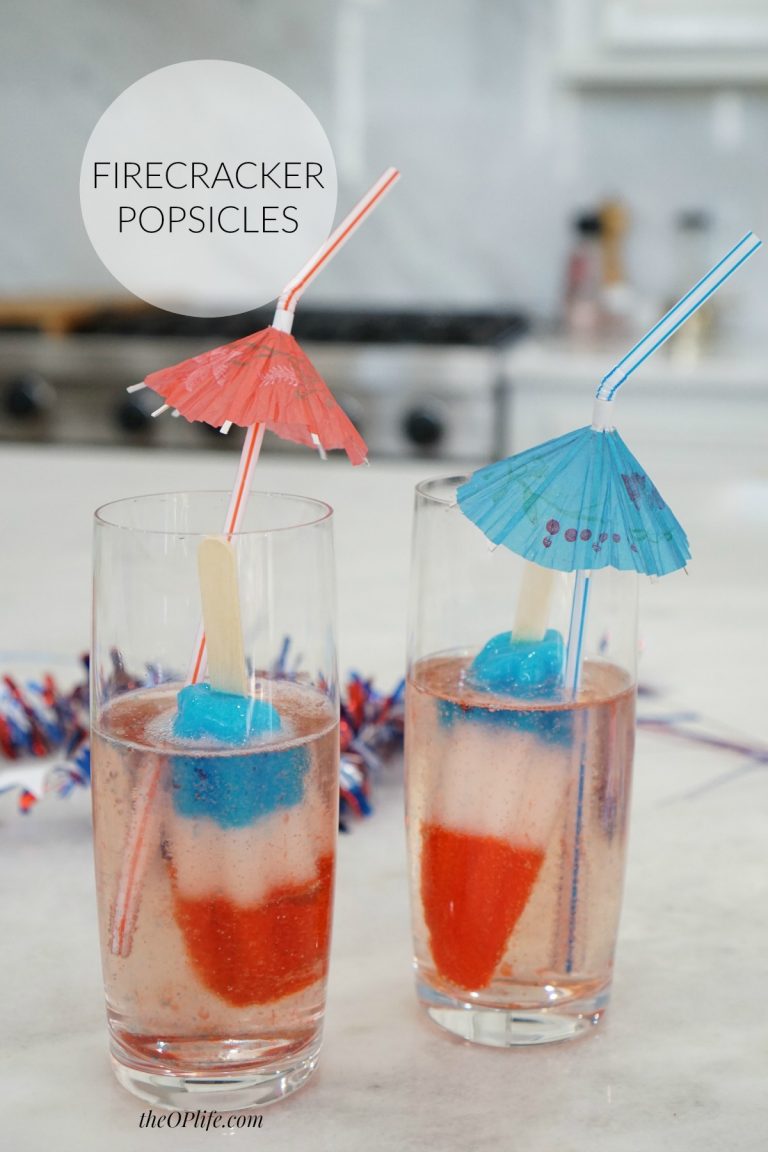 Fuzzy Friday: Firecracker Popsicles - The OP Life