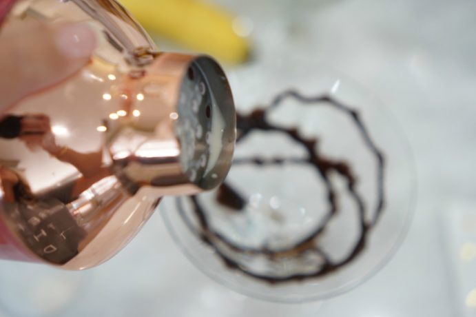 Fuzzy Friday: Banana Split Cocktails - The OP Life