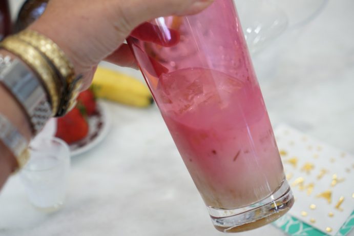 Fuzzy Friday: Banana Split Cocktails - The OP Life