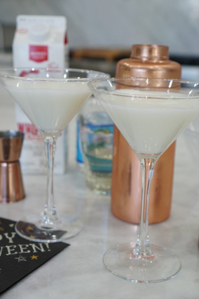 Fuzzy Friday: Liquid Ghosts Halloween Cocktail - The OP Life